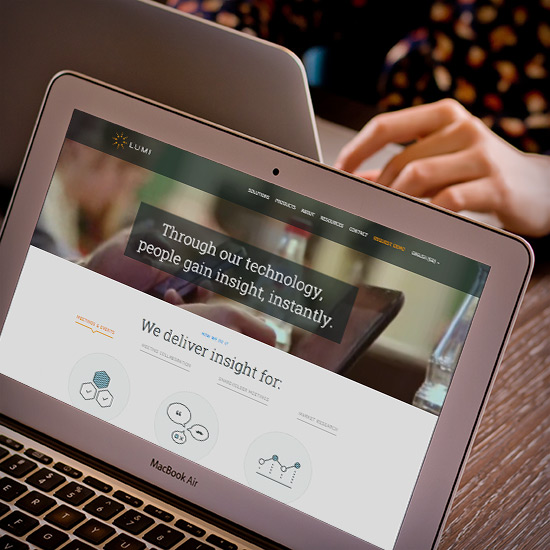 Lumi Global Website - Shawn Boeckman - Creative Director